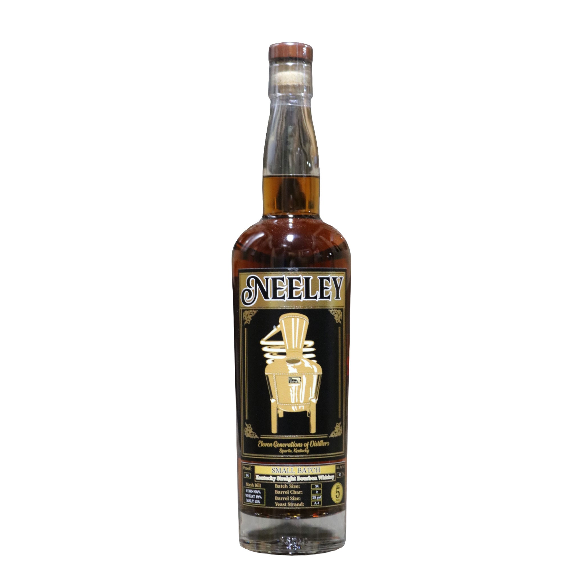 Neeley Small Batch Wheated Bourbon 94 Proof 750ml – Kentucky Bourbon Direct
