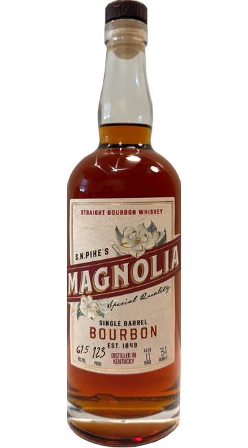 Magnolia 11-Year Single Barrel #31 Bourbon Whiskey 750ml – Kentucky ...